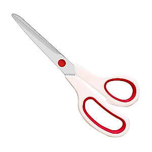 Fabric Scissors, Aksiko 8 inches Office Scissors, 2.0mm Thick Blade Shears All Purpose Scissors for Office Sewing Fabric Home Craft Use