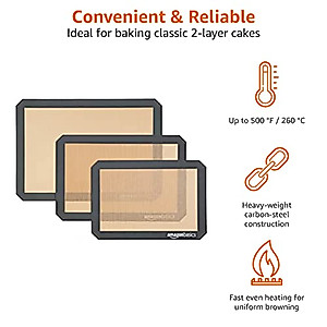 Amazon Basics Baking Mat and Cake Pan