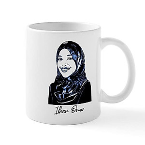 CafePress Ilhan Omar Ceramic Coffee Mug, Tea Cup 11 oz