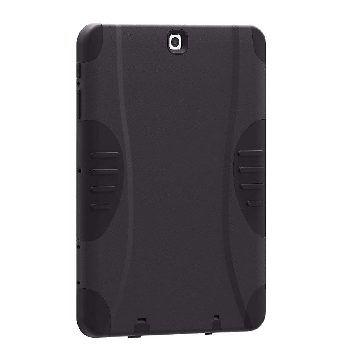 Verizon OEM Rugged Shock Absorbing Impact Protection Case with Built-in Screen Guard for Samsung Galaxy Tab E 9.6" - Black