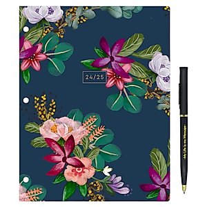 SUHEYLA Ispirational Pen and Bluesky January 2023 - December 2025 2 Years Monthly Stapled Planner 8.5" x 11"
