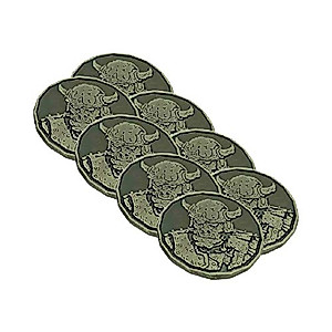 Orc Monster Coin Tokens (5 Pack) || Army of Orcs Coins || Metal Coins || Solidier Coins || RPG || Miniature Tokens || Adventure Coins || D&D Play || Miniature and Tabletop Gaming