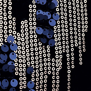 Bling Clutch Evening Bags Sequins Clutch Purses for Women 1920s Gatsby Party Prom Wedding Accessories (Dark blue)