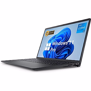 DELL 2023 Inspiron 15 Business Laptop, 15.6" 1920x1080 FHD, Intel i5-1135G7 2.4 GHz, Intel Iris Xe Graphics Windows 11 Pro,Webcam, WiFi,Bluetooth, Carbon Black (32G RAM|1T SSD+1T HDD)