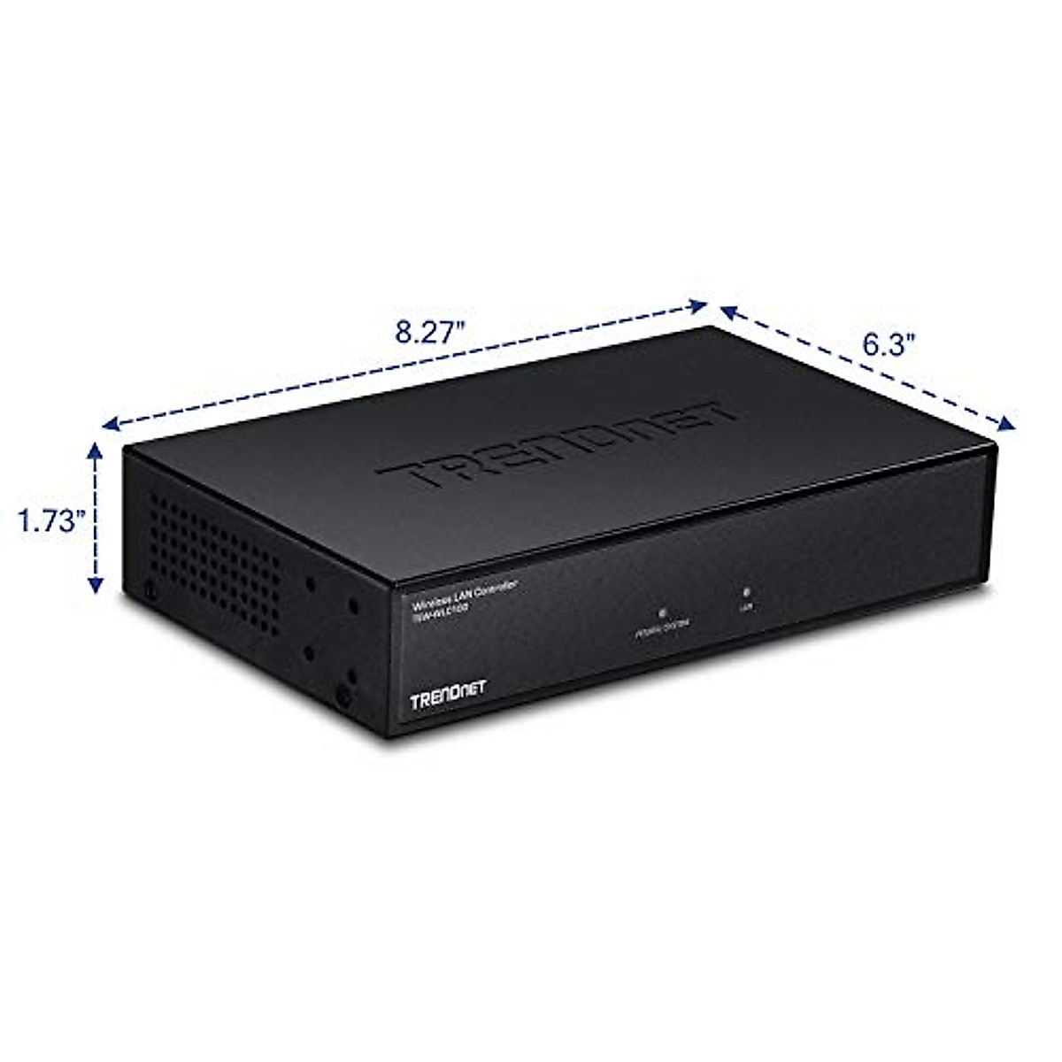 TRENDnet Wireless LAN Controller, Built-in 5-Port GB Switch, Compatible with: TEW-755AP/TEW-821DAP/TEW-825DAP, Access Point Management, TEW-WLC100, Black, Manage up to 128 AP's