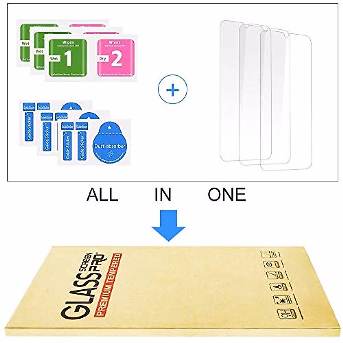 Phone Case for Ulefone Armor 8 Pro (6.10"), with [1 x Tempered Glass Protective Film], KJYF Clear Soft TPU Shell Ultra-Thin [Anti-Scratch] [Anti-Yellow] Case for Ulefone Armor 8 Pro - Girl