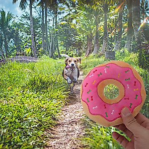 POPETPOP 2pcs Pet Plush Toys Dog pet Biting Toy Small Puppy chew Pet Supplies Teething Toys for Puppies Puppy Dental Toy Pet Plaything Puppy Toy Pet Chew Toy Sound Toy Filling pp Cotton