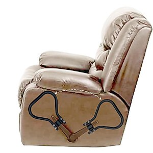 Recliner Handle Extender Lazy Boy Recliner Parts Ergonomic Curve Grip Oversized Handle Replacement Secure Fit for Easy Chair Recliner Handles