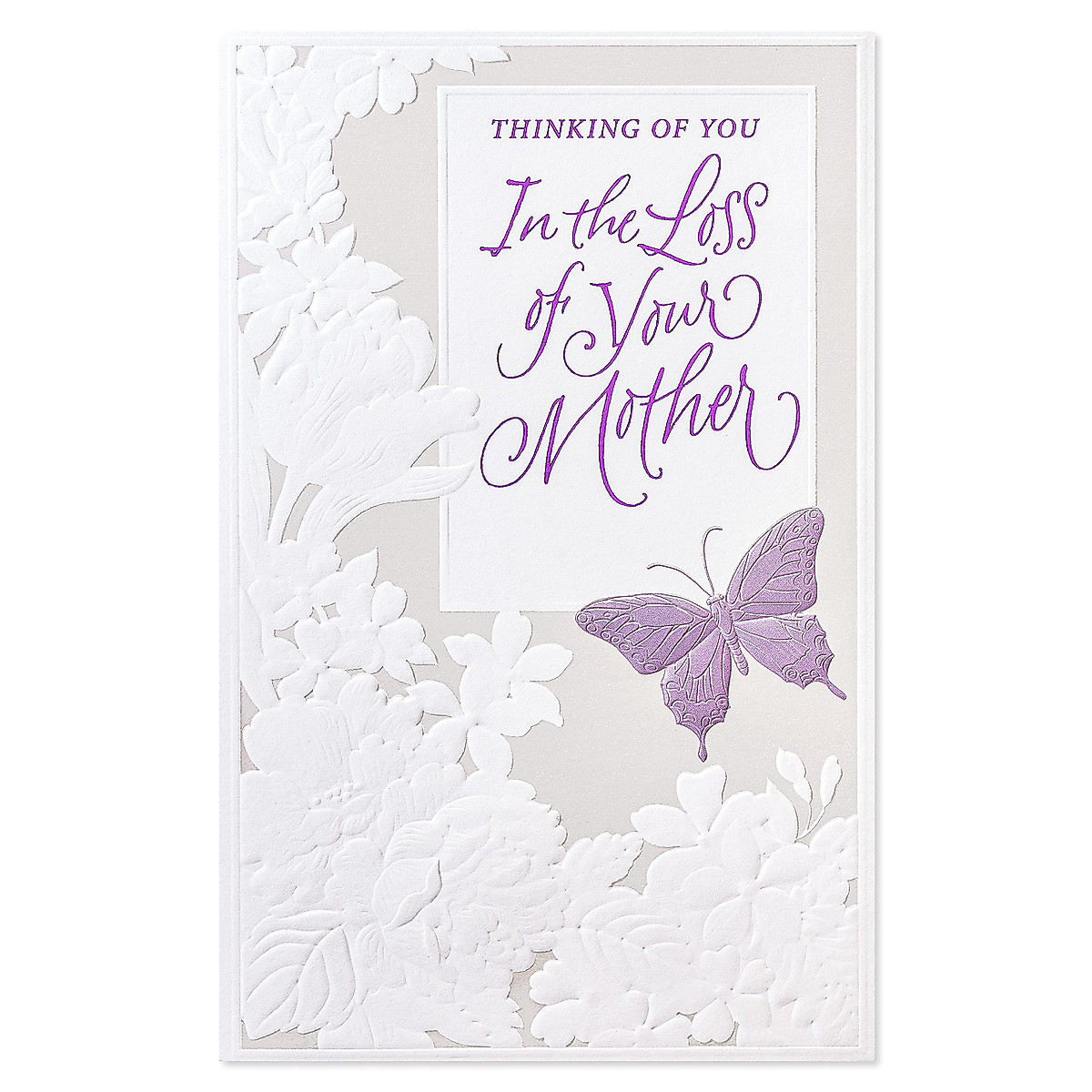 American Greetings Sympathy Card for Loss of Mother (Thinking of You)