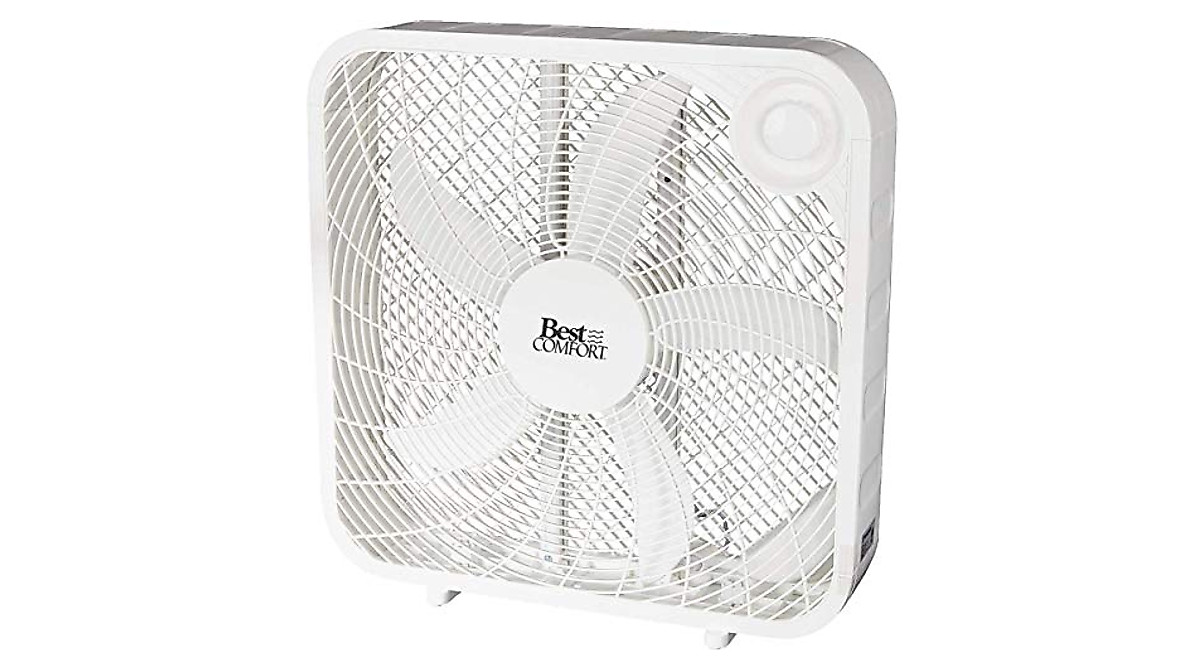 Best Comfort 20" Box Fan - Cool Your Space Today