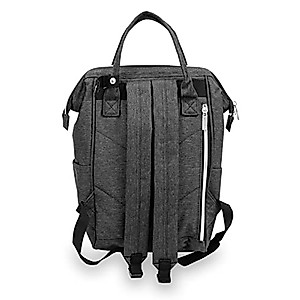 Everest Friendly Mini Handbag Backpack, Gray, One Size