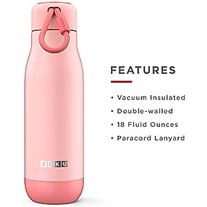 Zoku Bottle, 0.5L, Pink