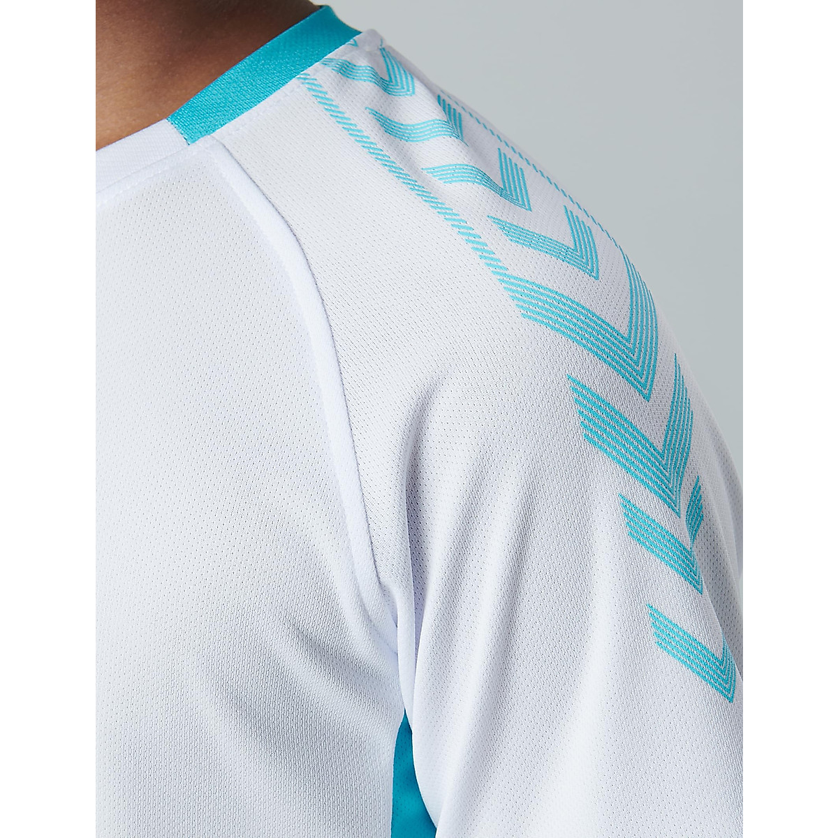 5 Pack Boys Athletic Shirts, Youth Activewear Dry Fit Tshirts for Kids, Short Sleeve Tees, Bulk Athletic Performance Clothing (Set 4, Large)