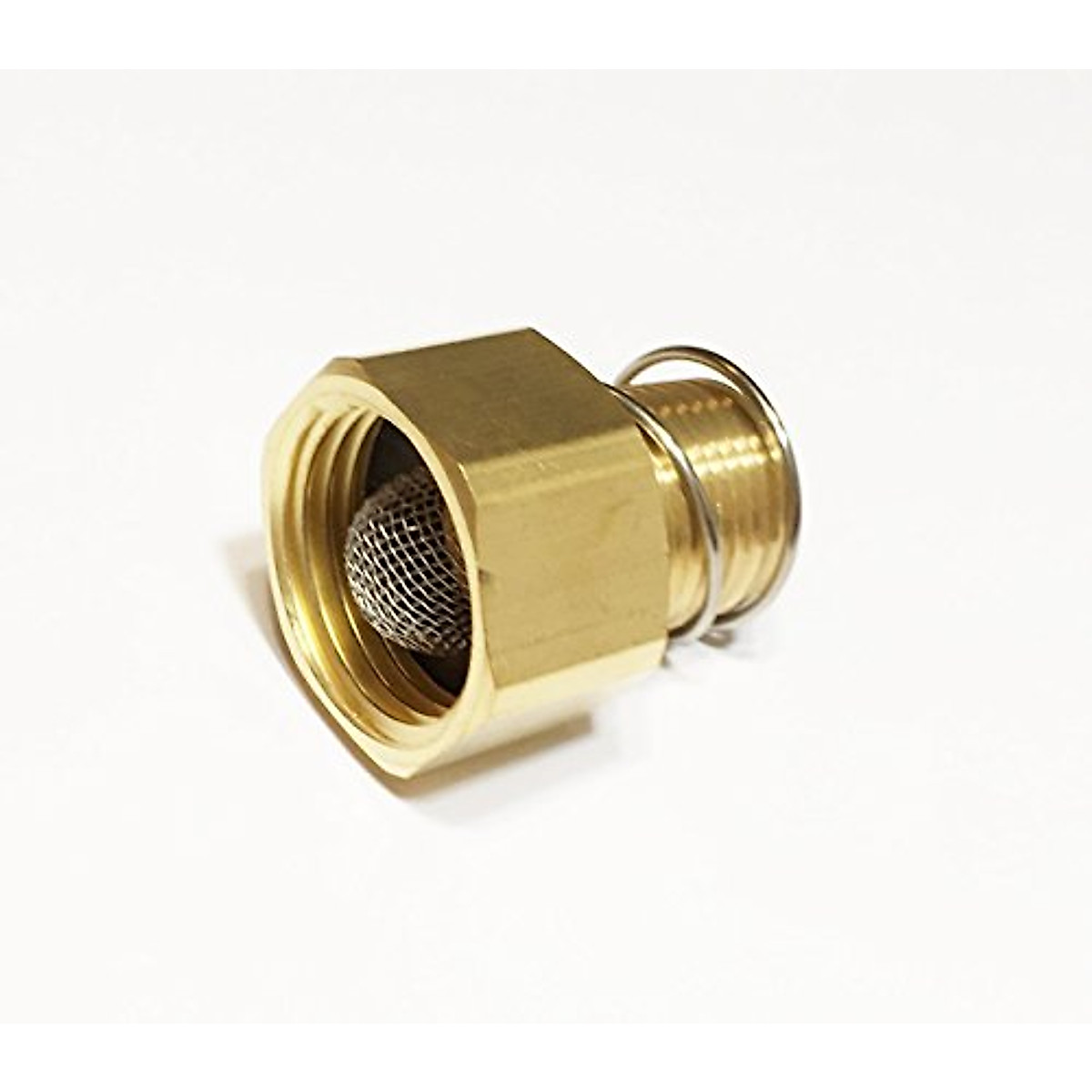 Sellerocity Adapter Coupler Fitting Filter Screen 3/4 Garden Hose X 1/2 Inch NPT Size Compatible with General D10032