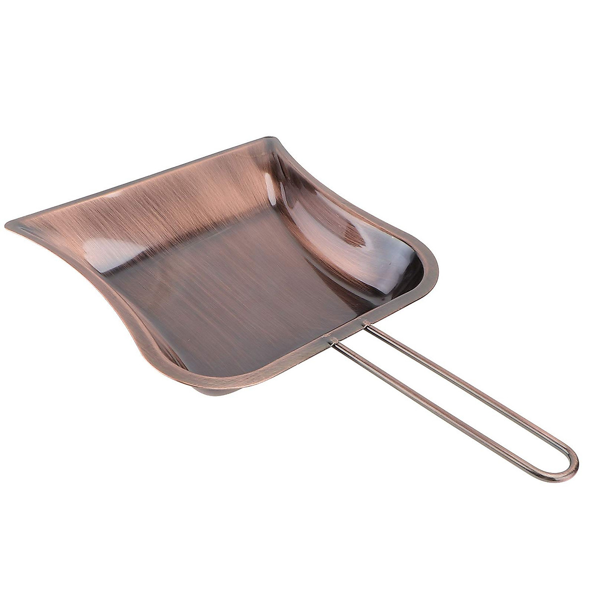 Tofficu Dust Pan Stainless Steel Dustpan Industrial Metal Dust Pan Decorative Dustpan for Household Cleaning Supply Cleaning Sweeping Kitchen