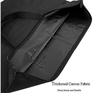 Canvas Art Portfolio Carry Bag Large Size A2 Artist Portfolio Case Drawing Board Bag Lightweight Poster Board Storage Bag Artwork Drawing Painting Photography SketchingArt Supplies Organizer (68x53CM)