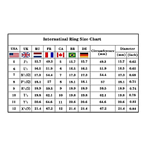 Women Vintage Gemstone Ring CZ Simulated Diamond Engagement Ring Bridal Wedding Band Party Rings (A, 8)