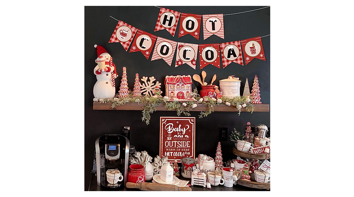 Hot Cocoa Bar Kit for Holiday Gatherings - Bessmoso