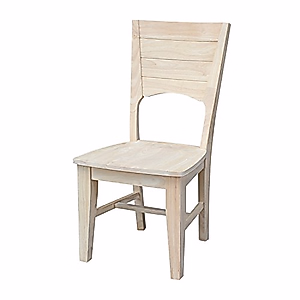 International Concepts Canyon Set of 2 Dining Chairs, Brown