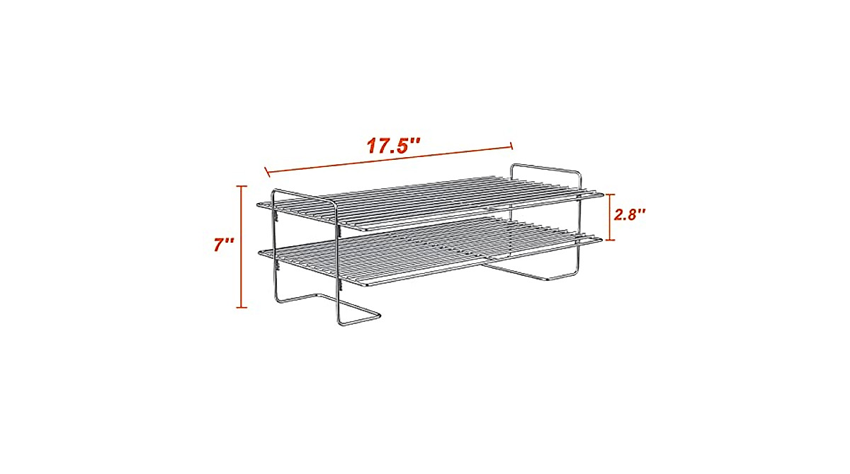 Stanbroil 17" Stainless Steel Warming Rack for Grills