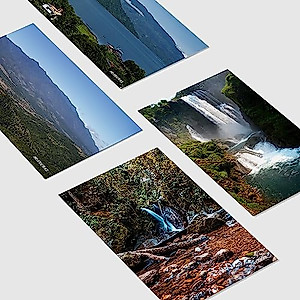 Dear Mapper Honduras Natural Landscape Postcards Pack 20pc/Set Postcards From Around The World Greeting Cards for Business World Travel Postcard for Mailing Decor Gift