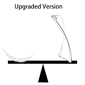 HBorna Clear Case for 10.9" iPad Air 5th Generation 2022 / iPad Air 4th Generation 2020, Support Apple Pencil 2nd Gen Charging, Slim Lightweight Silicon Back Cover