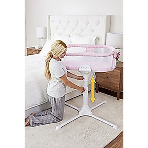 Halo Bassinest Swivel Sleeper Premiere Series Bassinet, Rose Leaf