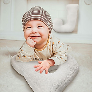 QUSLIMY Letter Plush Pillow, Decorative Throw Pillows for Bed Couch, Letter Hugging Throw Pillows, Letter Pillows English A to Z for Sofa Bedroom Living Room