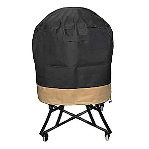 ProHome Direct BBQ Grill Cover Fits for Kamado Joe Classic, Large Big Green Egg and Other Ceramic Grills 30" Diameter, Durable and Water Resistant Material, 30" Dia X 24" H