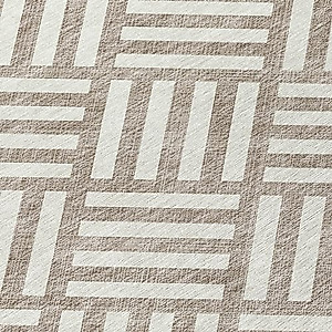 Addison Rugs Chantille ACN620 Taupe 9' x 12' Indoor Outdoor Area Rug, Easy Clean, Machine Washable, Non Shedding, Bedroom, Living Room, Dining Room, Kitchen, Patio Rug