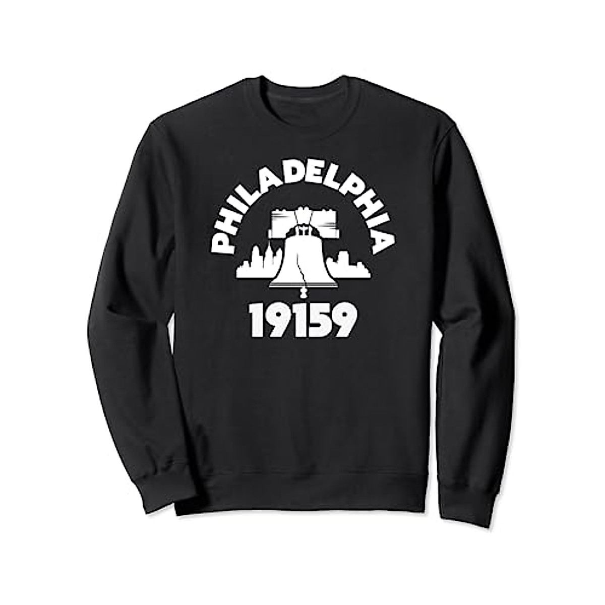 Philly Neighborhood 19159 Zip Code Philadelphia Liberty Bell Sweatshirt