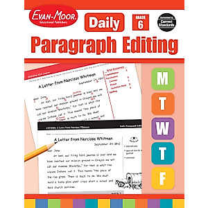 Evan-Moor Daily Paragraph Editing, Grade 6