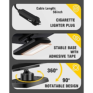 Car Heater, 12V Portable Car Heater, Portable Car Heater That Plugs into Cigarette Lighter for Car