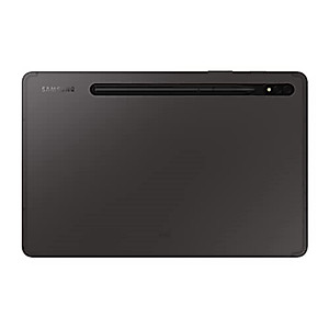 SAMSUNG Galaxy Tab S8 Android Tablet, 11” LCD Screen, 256GB Storage, DeX Productivity, Qualcomm Snapdragon, S Pen Included, All-Day Battery Ultra Wide Camera (Renewed) (Graphite)