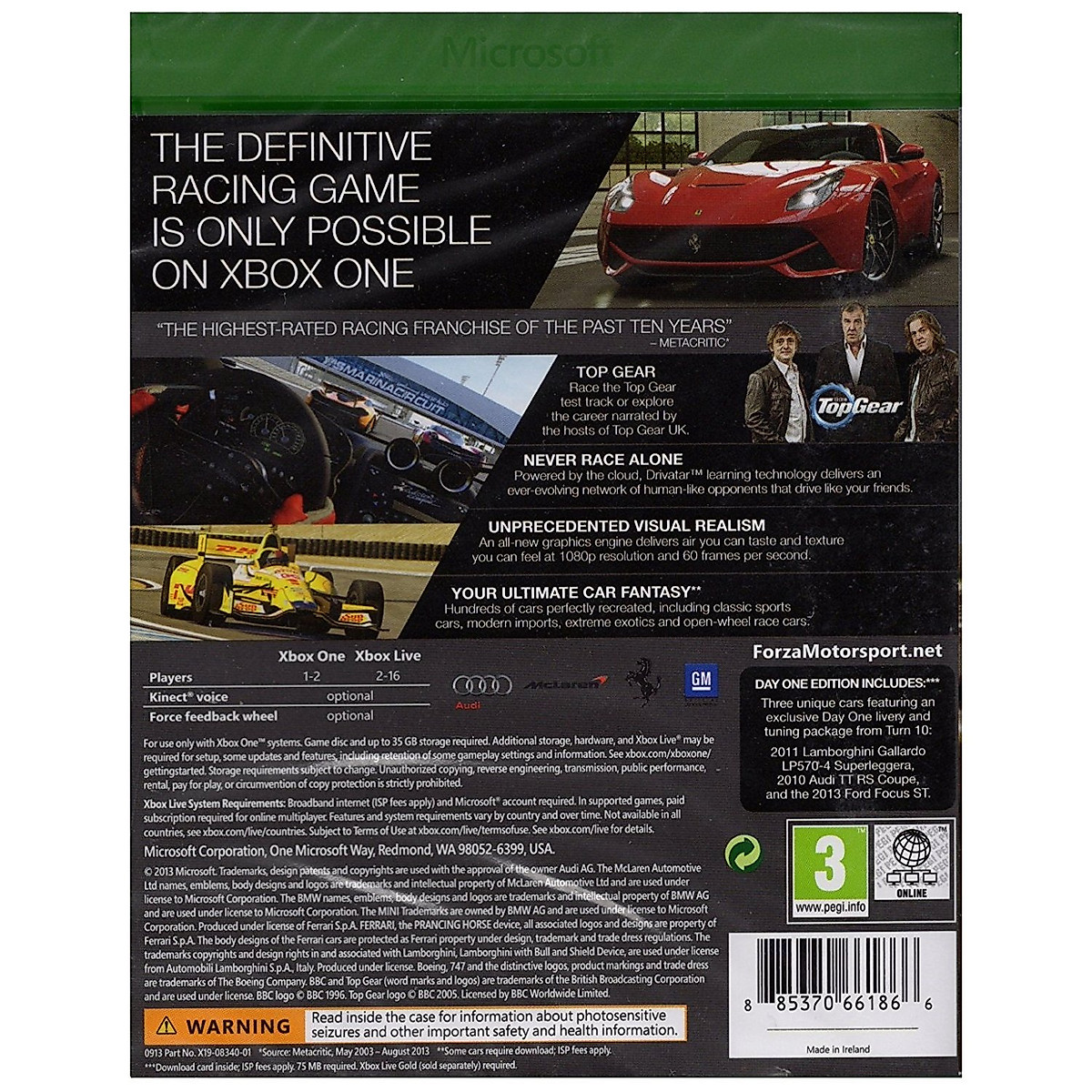 Forza Motorsport 5 Day One Edition XBOX ONE