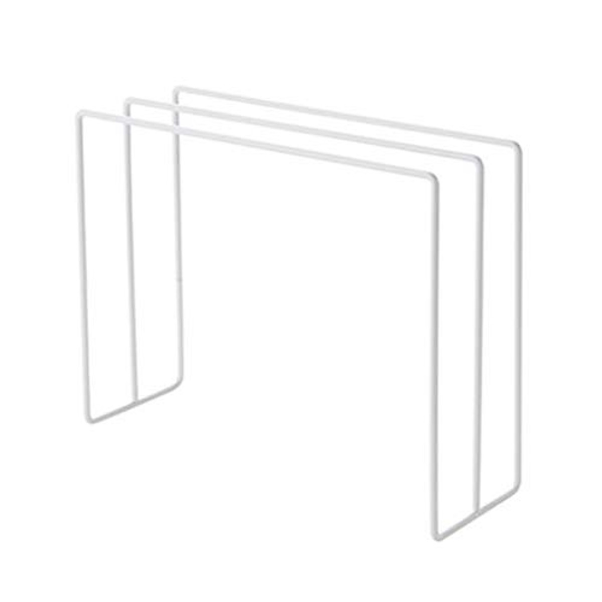 OMOONS Towel Rack Curved Free Standing Towel Rail Small Clothes Butler in Iron Material Finish Bath Towel Holder with 3 Rails