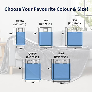 JKMAX 50"x60" Heated Throw Blanket - 10 Heat Settings, 5 Levels, Auto-Off, Overheat Protection, Soft Flannel Sherpa, ETL Certified