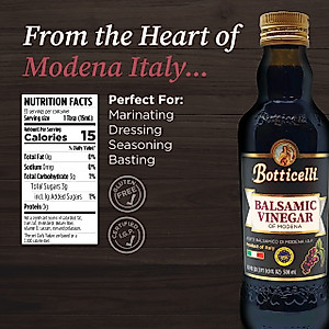 Botticelli Balsamic Vinegar of Modena, 16.9 Fl Oz