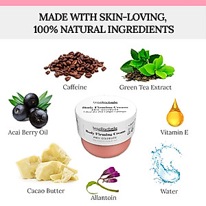 Skin Firming and Toning Cream with Premium Caffeine Extract | Cellulite Removal Treatment | Helps Tone, Firm, and Rejuvenate Your Body | Hydrating belly butter (8.1 oz)