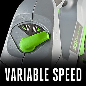 EGO Power+ LB4800 480 CFM 3-Speed Turbo 56-Volt Lithium-Ion Cordless Electric Blower - Battery and Charger Not Included , Black