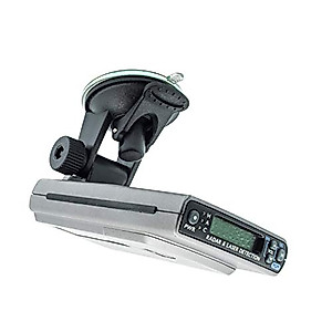 Car Radar Mount, Crossery Windshield & Dashboard Radar Detector Suction Mount for Escort Passport, Beltronics Vector & Rocky Mountain Phantom-T Radar Detectors, Easy To Install, Adjustable, Black