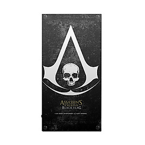 Head Case Designs Officially Licensed Assassin's Creed Grunge Black Flag Logos Vinyl Sticker Gaming Skin Case Cover Compatible with Xbox Series X Console
