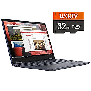 Lenovo Portable Yoga 6 13.3" FHD IPS 2-in-1 Touch Laptop, AMD Ryzen 7 4700U, Webcam, Backlit Keyboard, Fingerprint, WiFi 6, USB-C, AMD Radeon Graphics, Win 10, WOOV 32GB SD (8GB RAM | 512GB PCIe SSD)