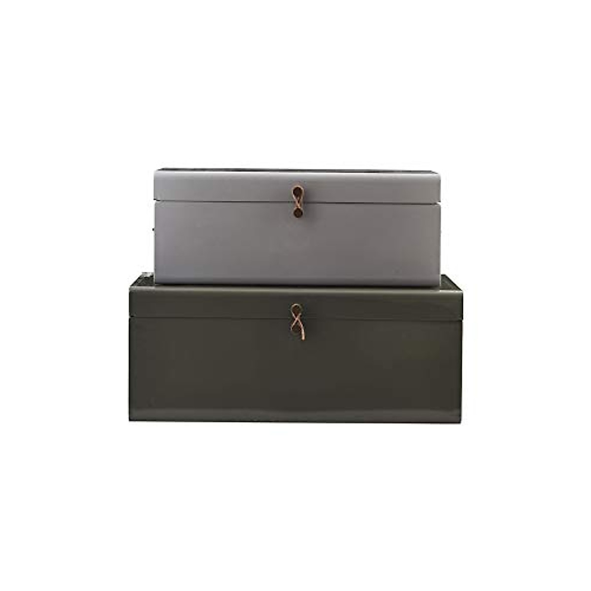 House Doctor Cj0700 Storage Metal, Grey/Army