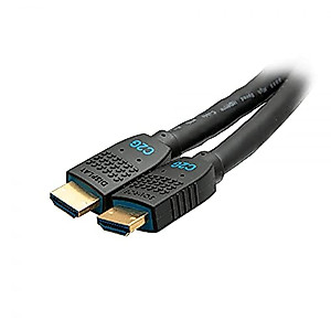 C2G 50ft Ultra Flexible 4K Active HDMI Cable Gripping 4K 60Hz - In-Wall M/M - 50 ft HDMI A/V Cable for Computer, Projector, Monitor, Blu-ray Player, DVD Player, Audio/Video Device - First End: 1 x HDM