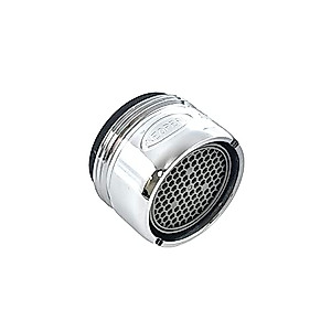 NEOPERL 5413505 PCA Perlator 1.2 GPM 13/16 in. 27 Junior Male with Tightening Grooves Faucet Aerator Chrome