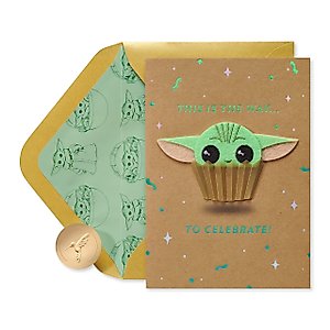 Papyrus Star Wars Birthday Card (Best In The Galaxy)
