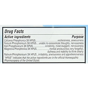Hyland's Nerve Tonic Stress Relief Tablets, Natural Relief of Restlessness, Nervousness and Irritability Symptoms, Non-Habit Forming, 50 Count