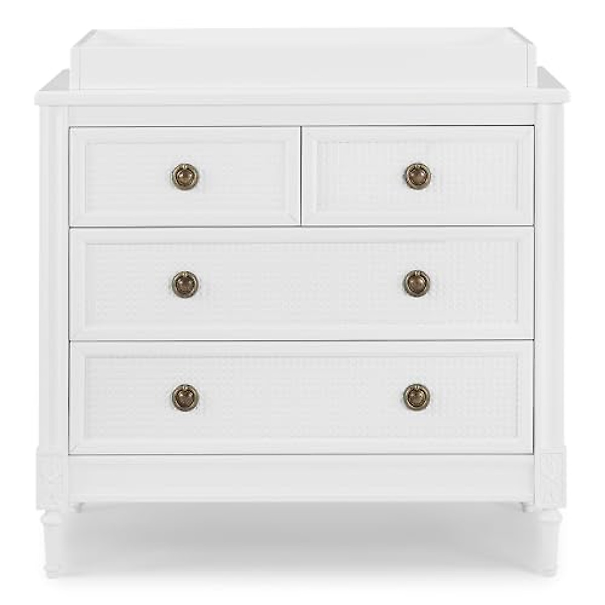 Delta Children B0CBQTYG76, Dresser w Interlocking, Bianca White