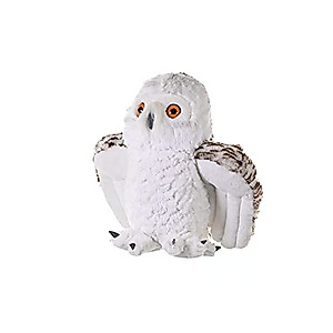 Wild Republic Snowy Owl Plush, Stuffed Animal, Plush Toy, Gifts for Kids, Cuddlekins, 12 Inches